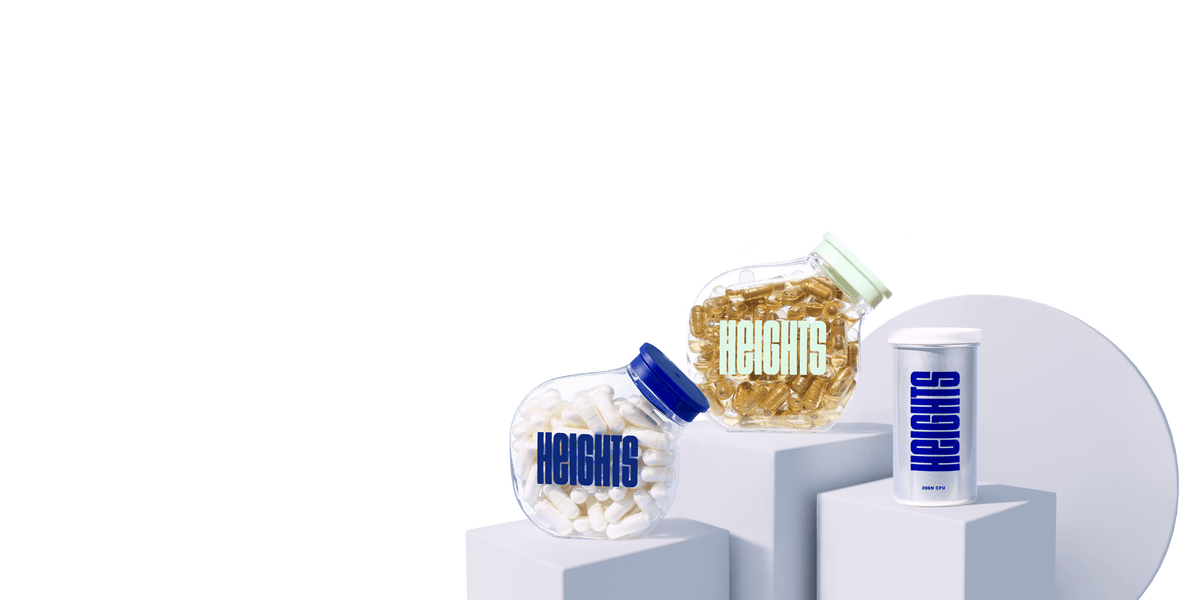 Heights - Science-Backed Supplements For Your Brain and Gut