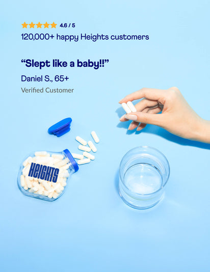 Heights Magnesium⁺ - Clean Supplement for Deep Sleep & Faster Recovery