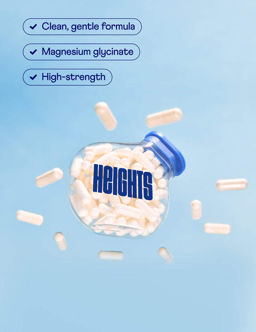 Heights Magnesium⁺ - Clean Supplement for Deep Sleep & Faster Recovery