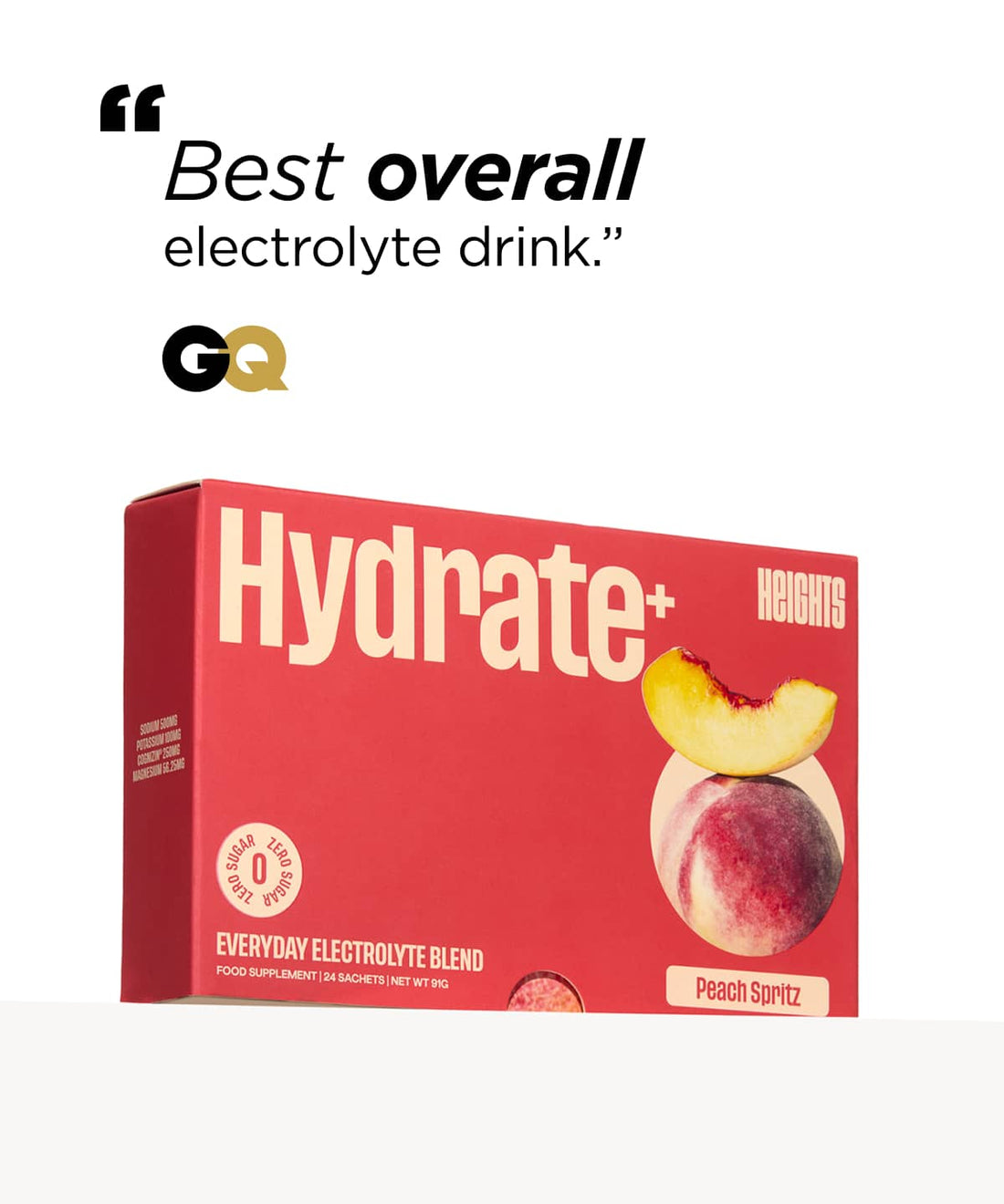 Heights’ Hydrate⁺ – Science-Backed Electrolyte For Your Body & Brain